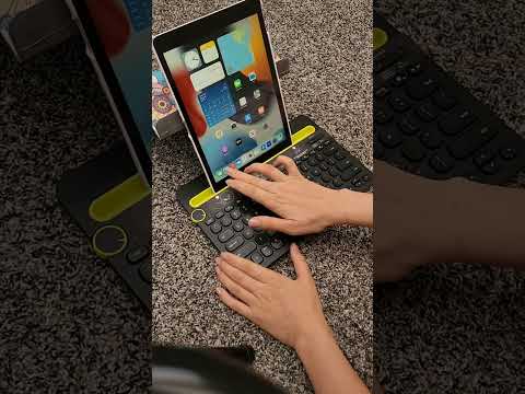Unboxing Logitech Wireless Bluetooth Keyboard 480 for ipad 9th generation