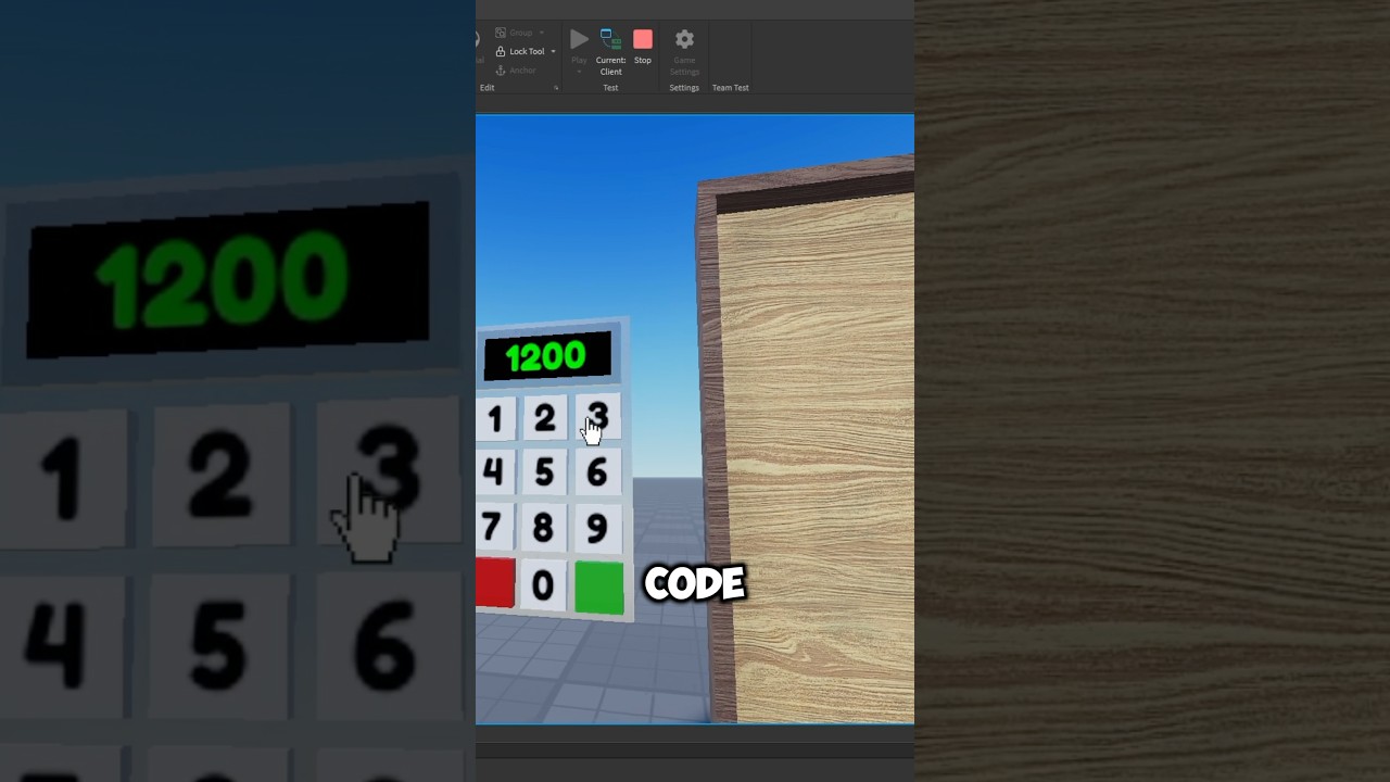 How to make code door in roblox studio tutorial #robloxstudiotutorial #robloxstudiotutorials