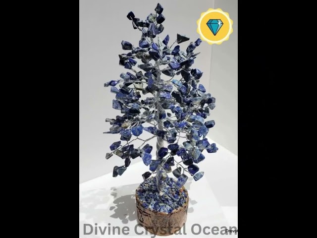 Gemstone Tree - Seven Chakra Gemstone Tree 300 Beads from Khambhat
