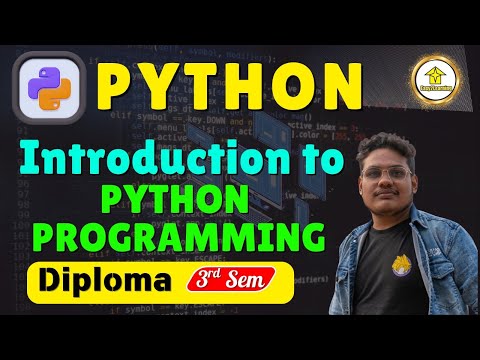 Python Programming Introduction | Diploma 3rd Sem CST | Basic Fundamentals Explained