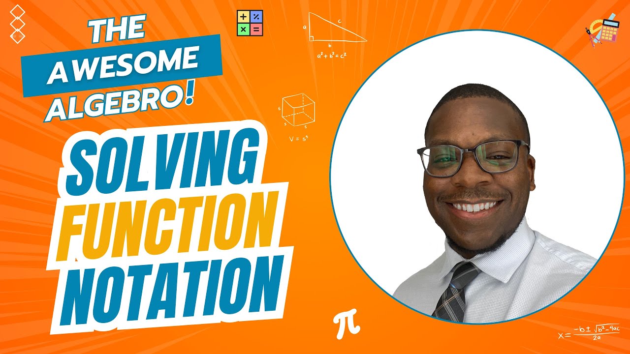 Solving Function Notation | The Awesome Algebro