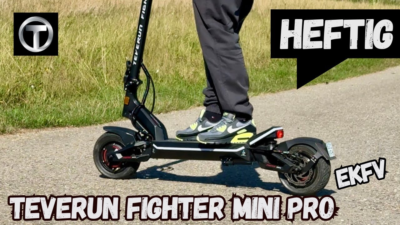 TEVERUN FIGHTER MINI PRO: Moteurs BOSCH, 100Trottinette Gamme KM