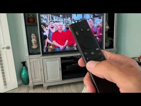 How to control and mute the sound on Samsung QLED 4K TV