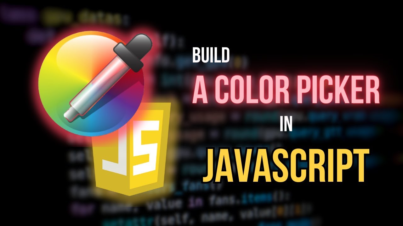 Build a color picker in JavaScript (fast & easy)