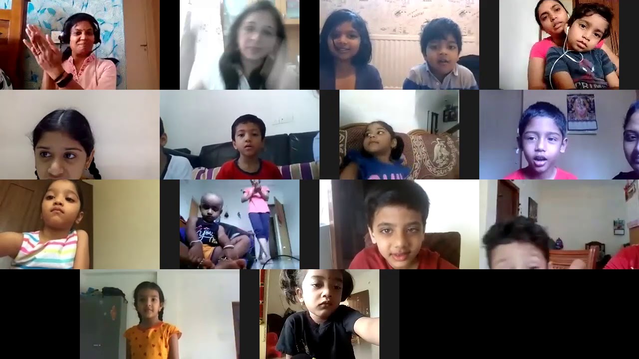 Visual sequential memory session for kids