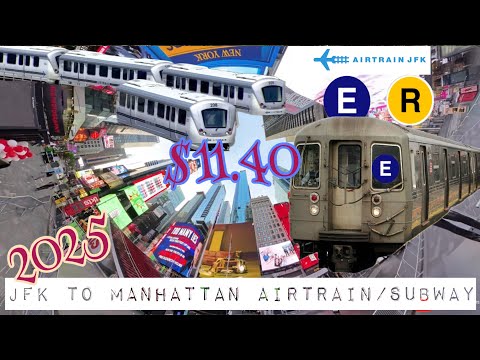 How to get from JFK to Manhattan for $11.40 Cheap-Safe-Quick
