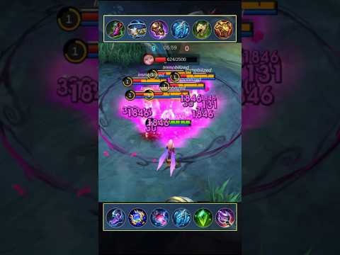 Carmilla Tank Build Vs Mage Build #mlbb #shorts #carmilla