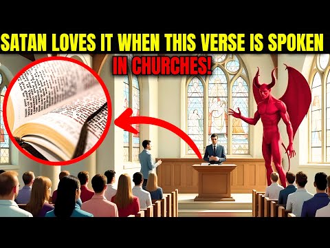 The Bible Verse that SATAN Loves to Hear in CHURCHES! Discover Why