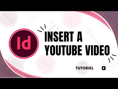 How to insert a youtube video in indesign
