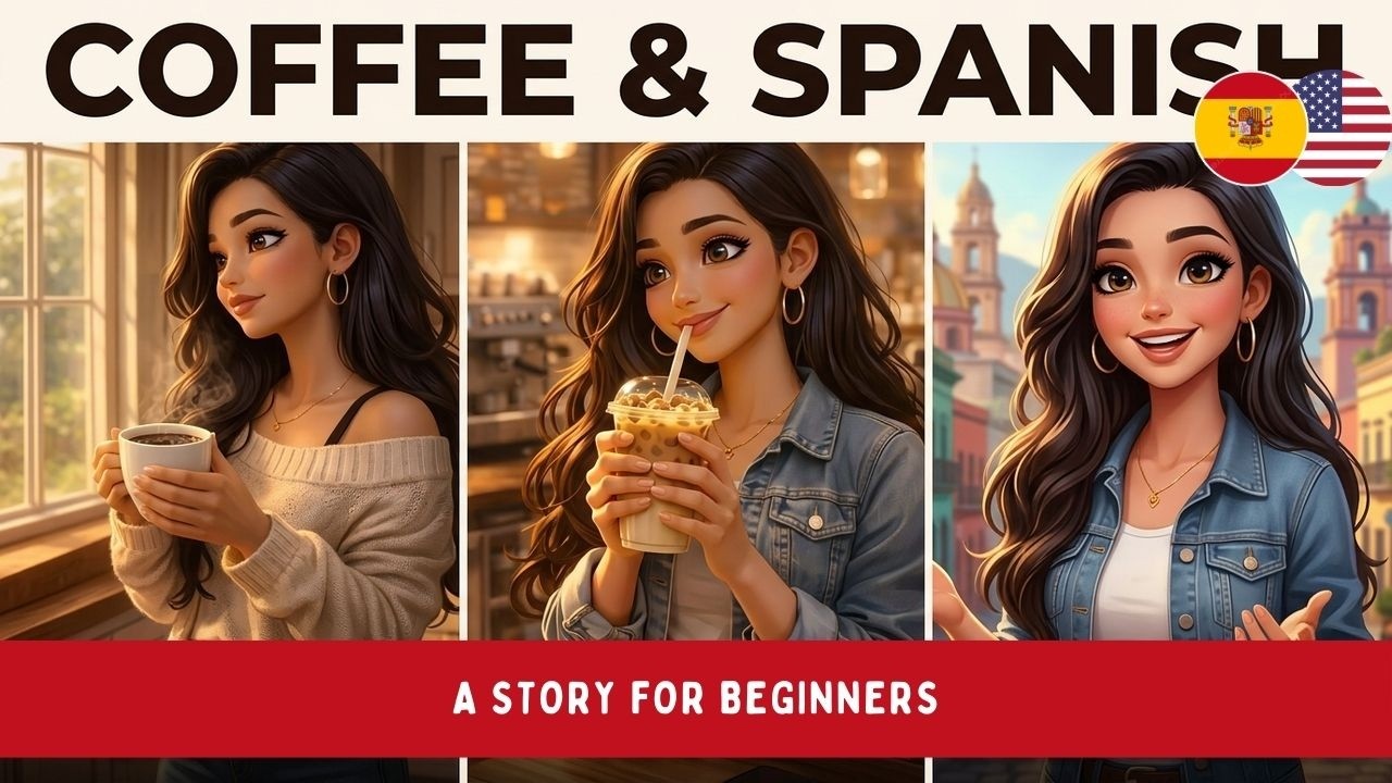 LEARN SPANISH FAST with this EASY STORY | Present Tense Verbs