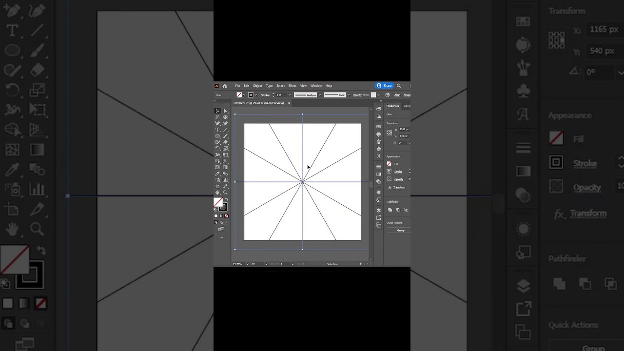 How to Make Mandala Art in Adobe Illustrator #graphicdesign #mandalaart