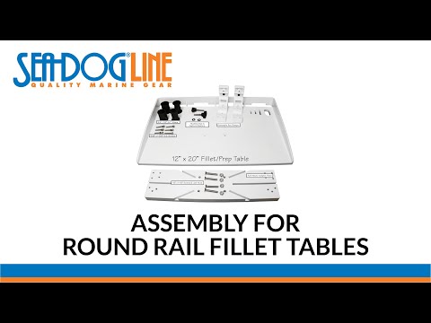 Fillet & Prep Table w/ Square Rail Mount | Fisheries Supply