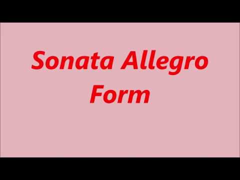 Sonata Allegro Form