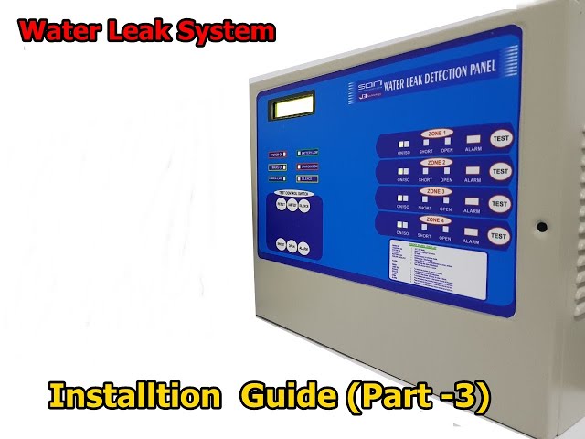 Water Leak Detection System - Digital Water Leak Detection System ...