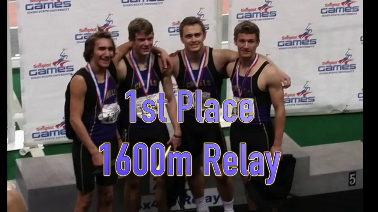 Gillette Camels 1600m Relay 2016 Simplot Games