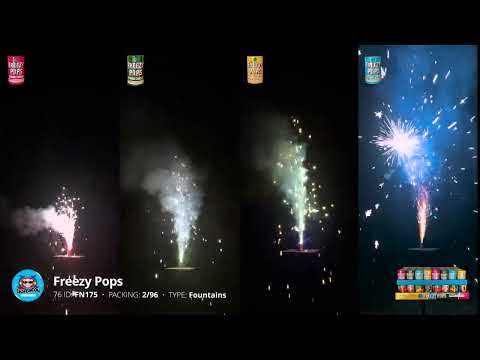 Freezy Pops Fountain Set Colorful Multi-Effect Fountains