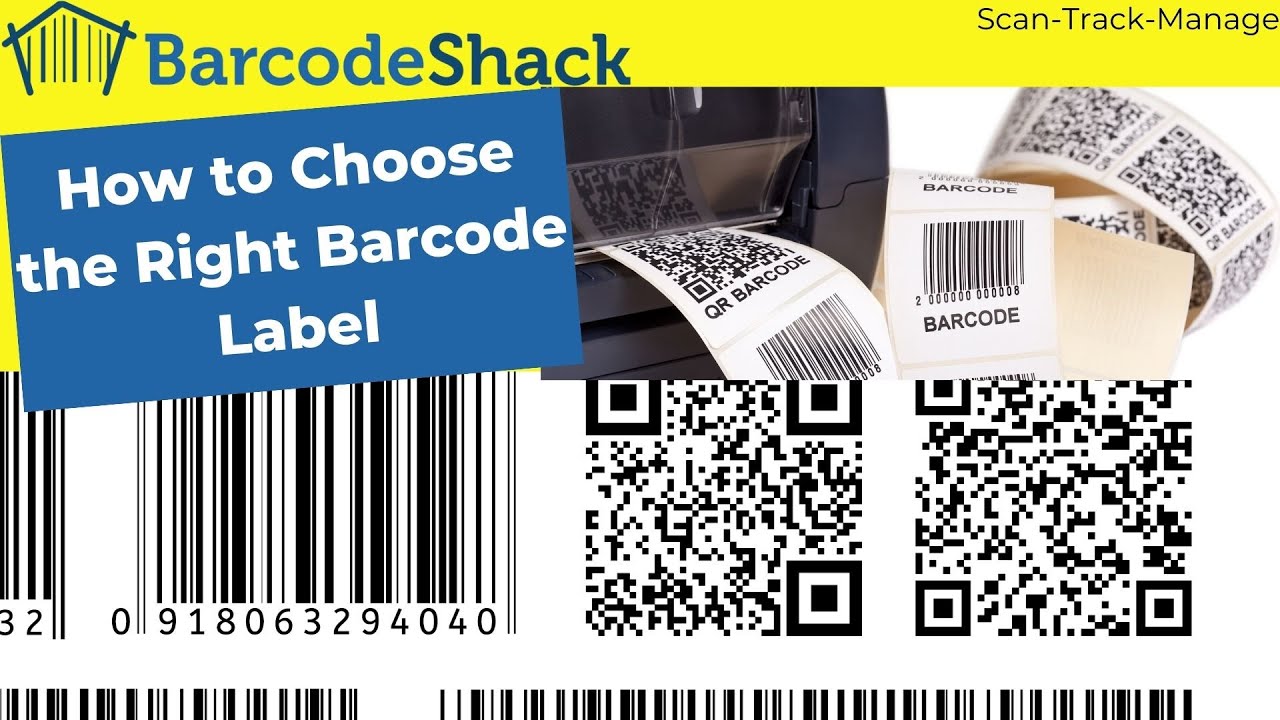 Choosing the Right Barcode Label