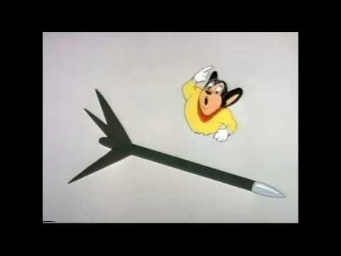 Terrytoons Fun: MIGHTY MOUSE GETS DRAWN!