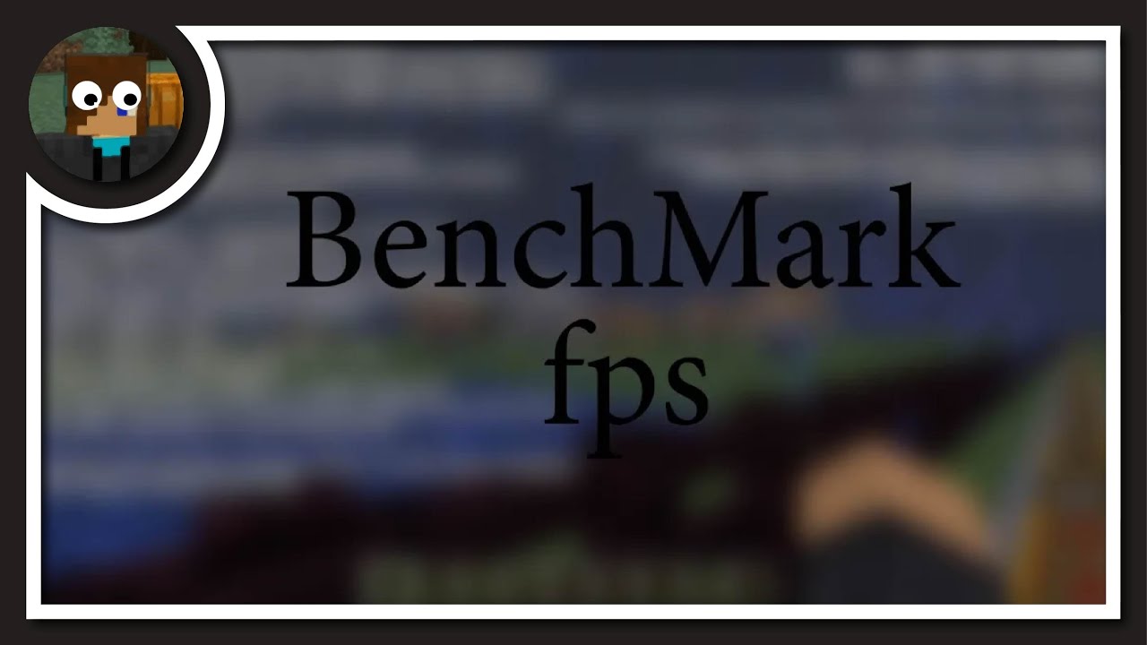 This Map Allows You To Do A Benchmark With Minecraft