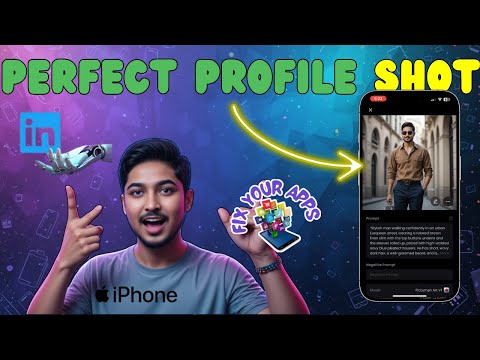Make LinkedIn Profile Picture Using AI on Mobile - Pro Look!