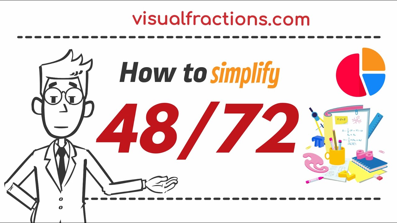 How to Simplify the Fraction 48/72