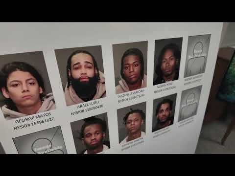 NYPD announces two large gang takedowns in the Bronx