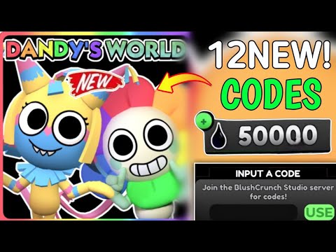 ⚠️ EXCLUSIVE ⚠️ DANDY'S WORLD CODES 2025 - DANDY'S WORLD ROBLOX CODES