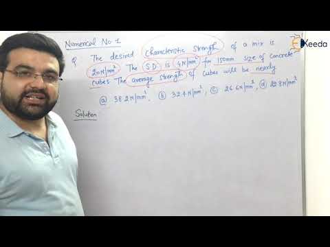 Numerical Number 1 - Introduction of Concrete - Concrete Structures - GATE Video Lecture ...