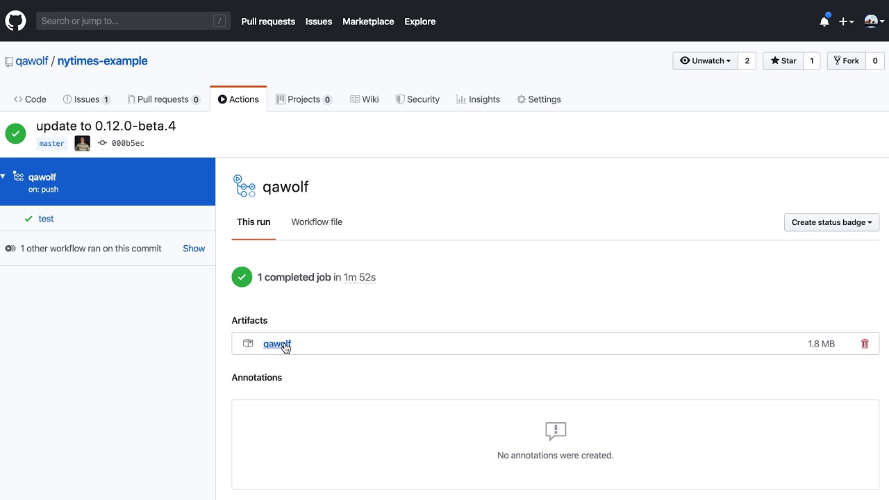 Download GitHub Artifacts
