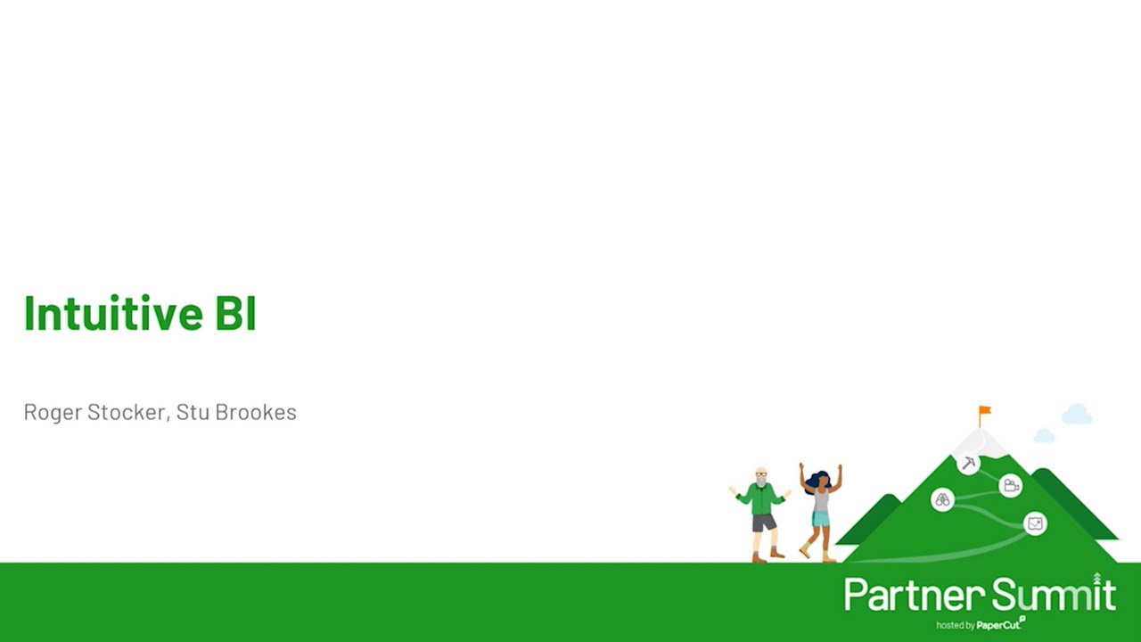 Intuitive Dashboards for PaperCut's Partner Summit
