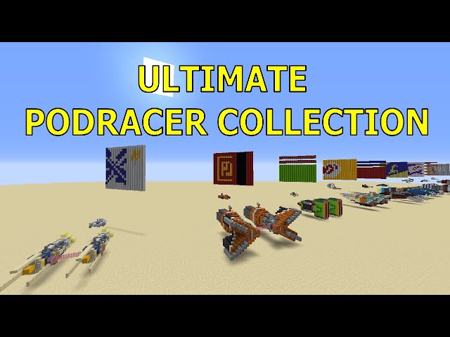 Ultimate Podracer Collection Minecraft Map