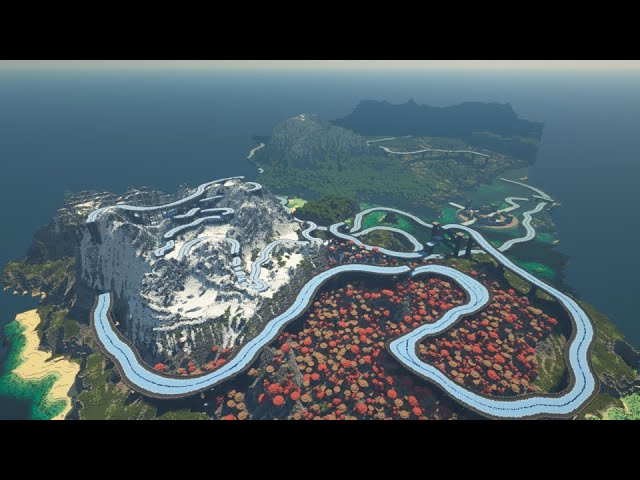 PMC Ice Boat Racing Map - 1.17.1 Minecraft Map