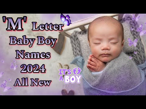 M Letter Baby Boy Names || New M letter Baby Boy Names 2024 || New Boy Names || Baby Names 2024
