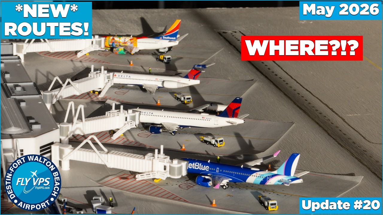 *NEW* Routes! | Gemini Jets Destin Fort Walton Beach Airport update - May 2026