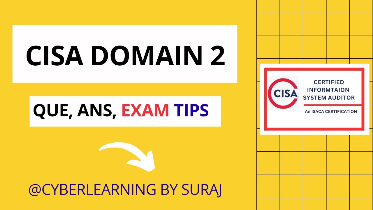 CISA Question 1 to 10 #cisa #question #mocktest #CERTIFIED INFORMATION SECURITY AUDITOR #test