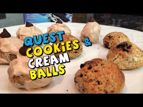 QUEST Cookies & Cream Balls Recipe (High Fiber)
