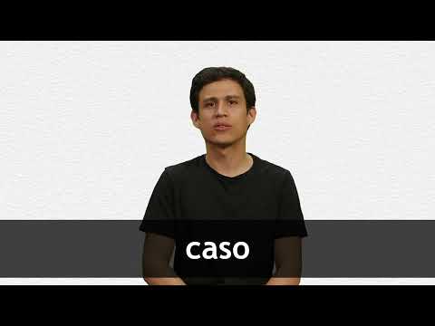 English Translation of “CASO” | Collins Spanish-English Dictionary