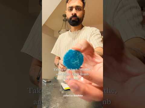Meet The Blue One - CBD Bomb by No Future, the ultimate gummy for relaxation and calm.