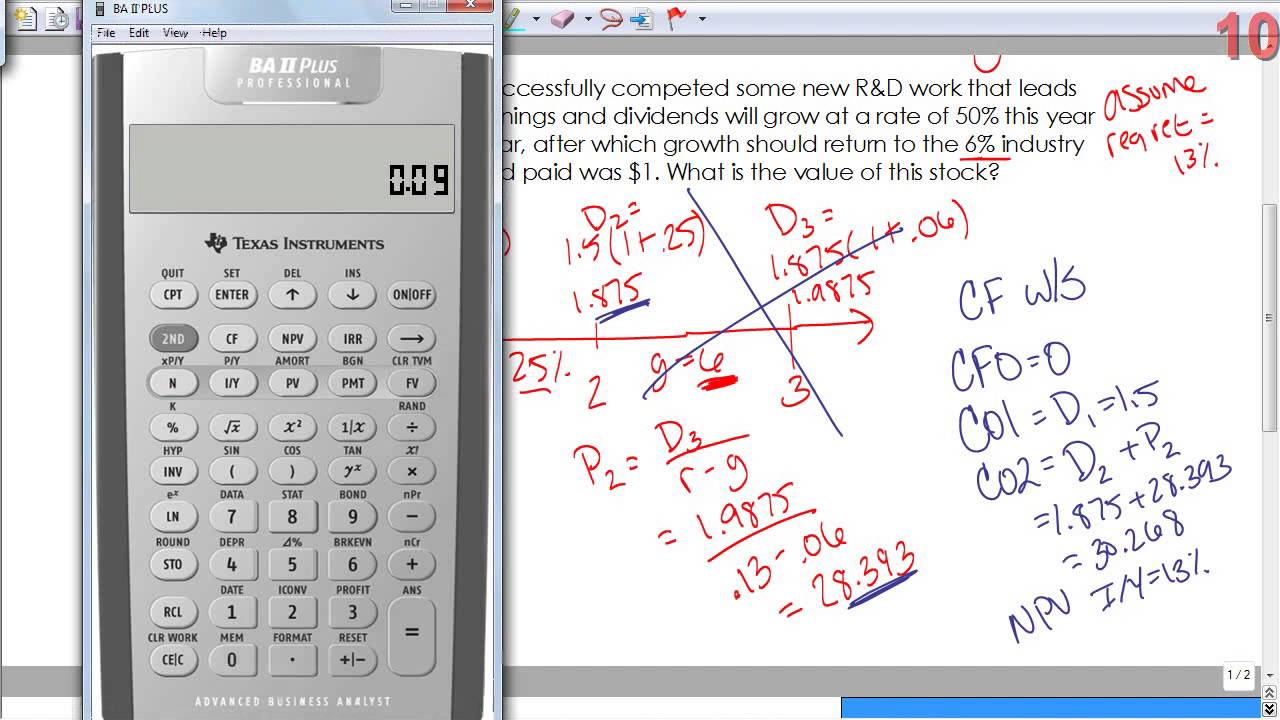 chapter 7 practice problems - part 2