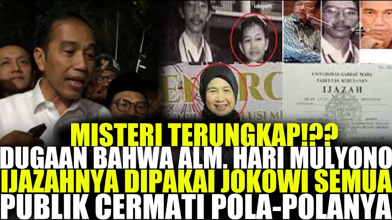 Mengungkap Misteri Ijazah Palsu Jokowi: Siapa Sebenarnya Hari Mulyono? | Galaxy.ai