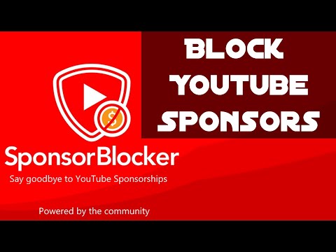 SponsorBlocks Browser AddOn avoids Youtube Sponsoring blocks! (Edge / Firefox / Chrome / Opera)