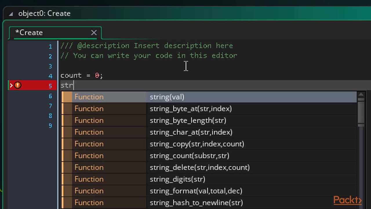 Programming in GameMaker Studio 2 : The Repeat Loop | packtpub.com