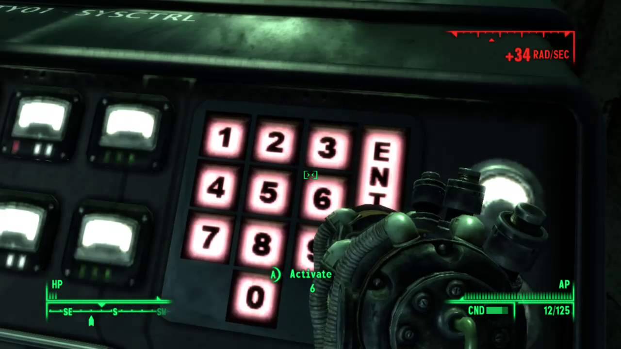 Fallout 3 purifier code