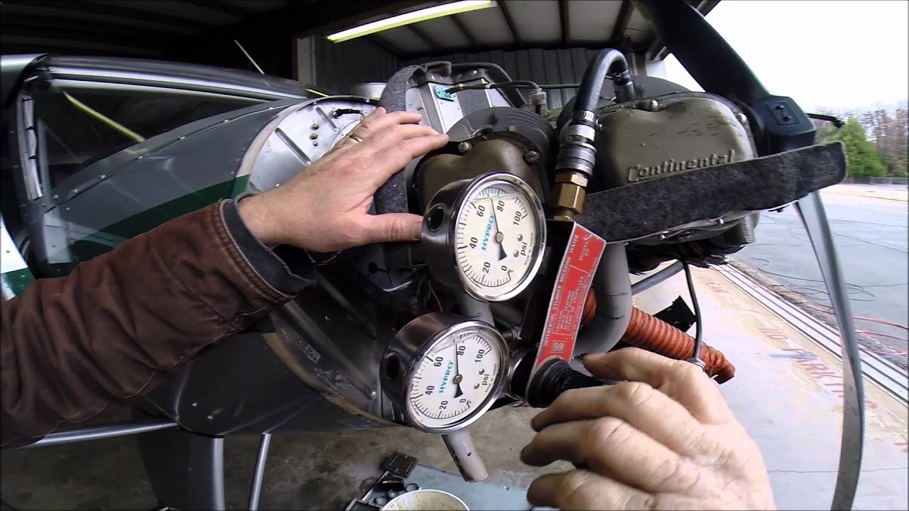 LIGHT AIRCRAFT ENGINE COMPRESSION TEST PROCEDURE