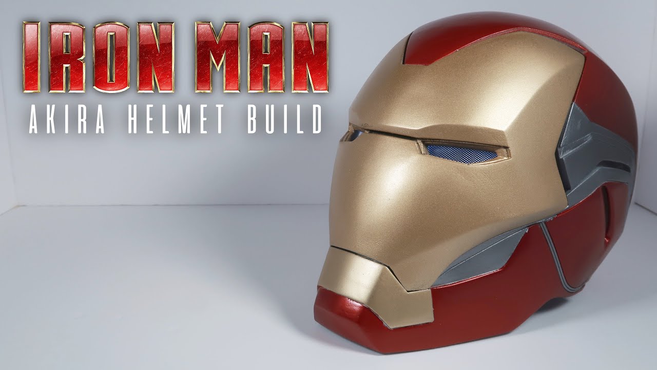 Iron Man MK85 Helmet 3D Printed - Start to Finish!