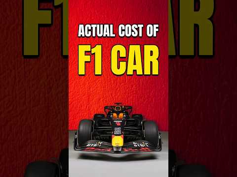 Actual Cost of F1 Car!!