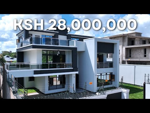 Ksh.28,000,000 4Bedroom Mansion House Tour in Ruiru Kenya #property #villa #houseforsale #realestate
