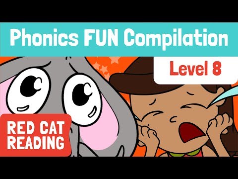 Fun Phonics | Level 8 | qu, ar, oi, ou, ue | How to Read | Made by Red Cat Reading