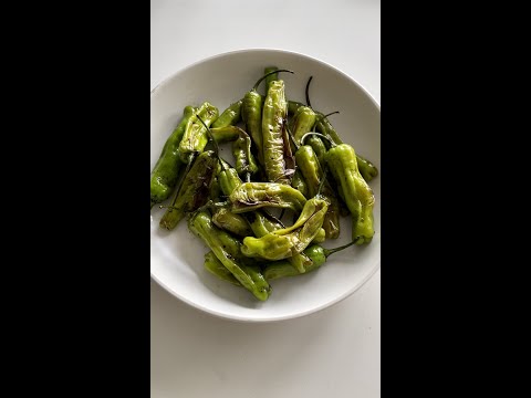 Blistered Shishito Peppers