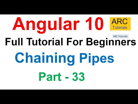 Learn Angular 10 Tutorial 33 Chaining Pipes in Angular | Angular 10 Tutorial For Beginners ...
